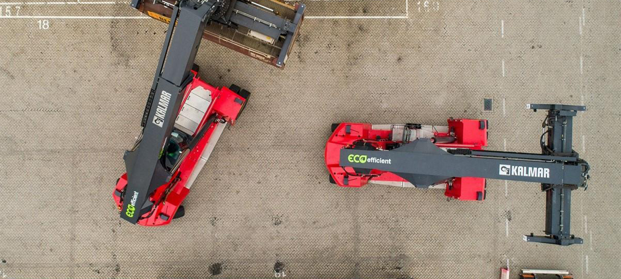 Two new Eco reach stackers for Maritime’s Wakefield terminal