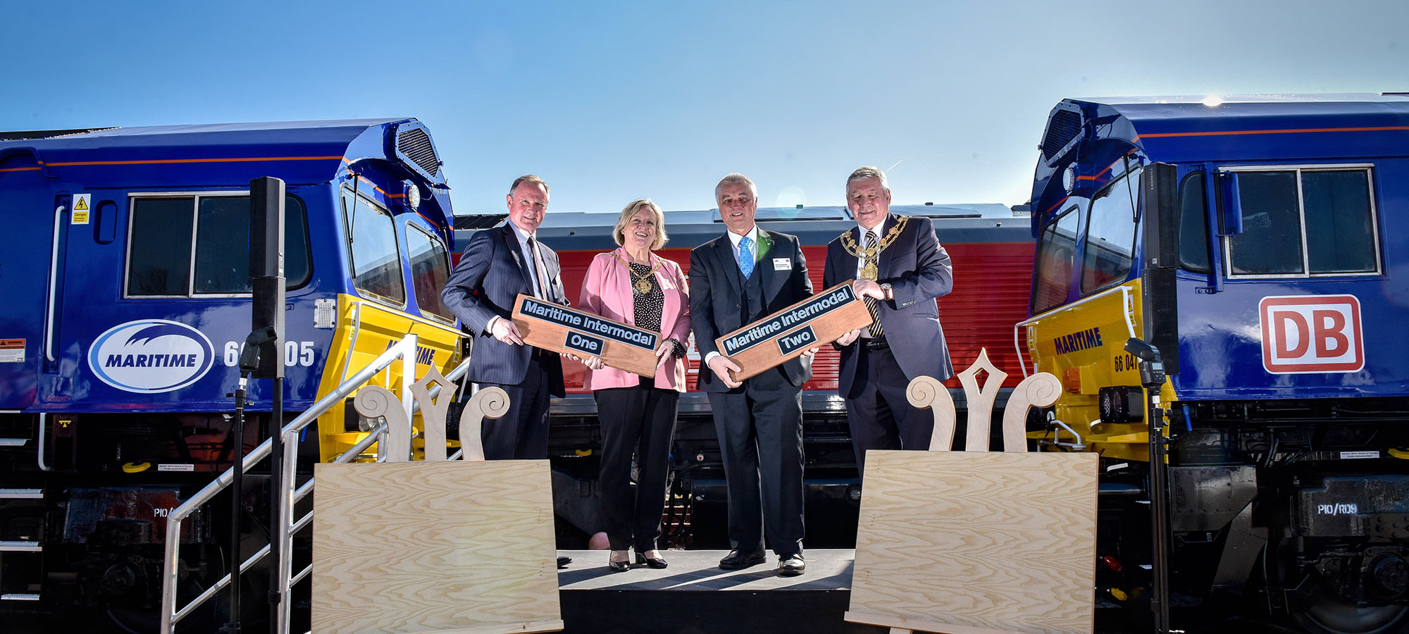 Maritime’s two new locomotives unveiled